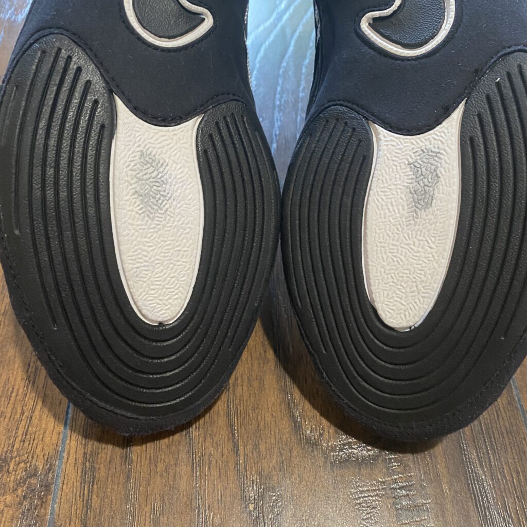 Nike Black and White Takedown 5 Wrestling Shoes | Rare Wrestling Shoes