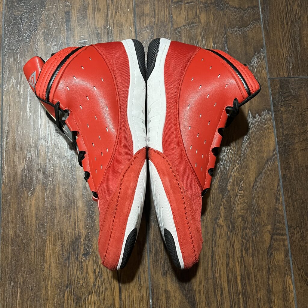 Wrestle Tech Red "Speedz" Wrestling Shoes | Rare Wrestling Shoes