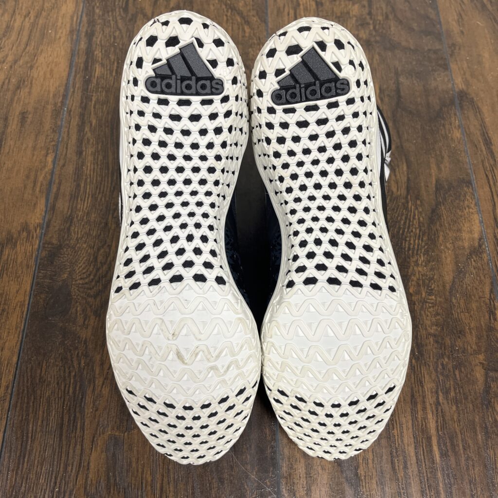 Adidas Black and White Flying Impact Wrestling Shoes