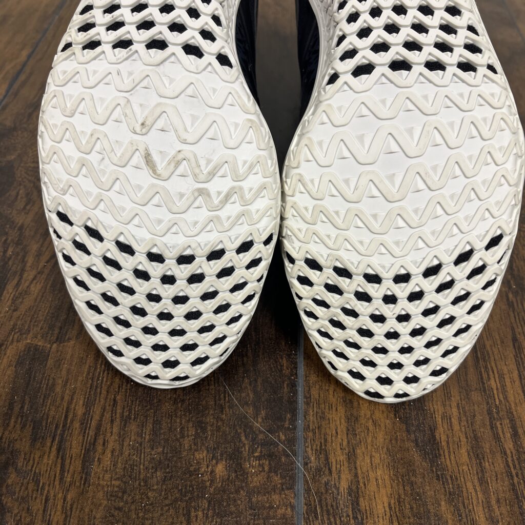 Adidas Black and White Flying Impact Wrestling Shoes