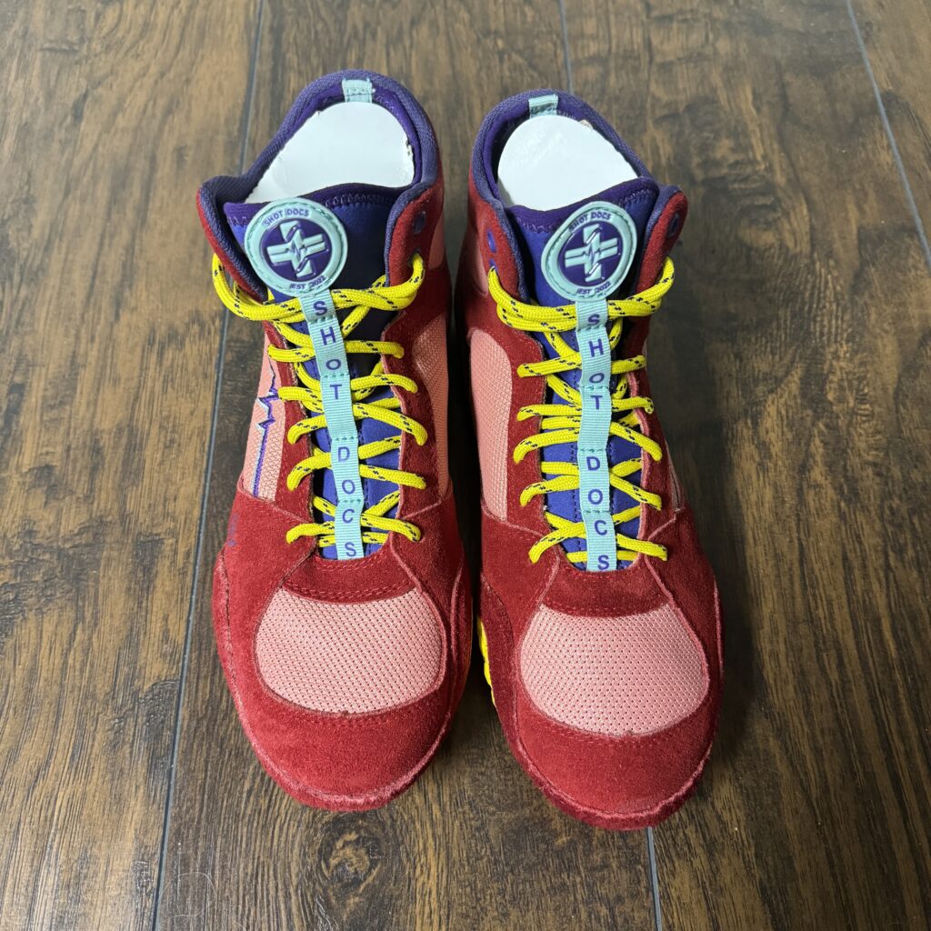 Shot Docs Pink Lady8 Wrestling Shoes | Rare Wrestling Shoes